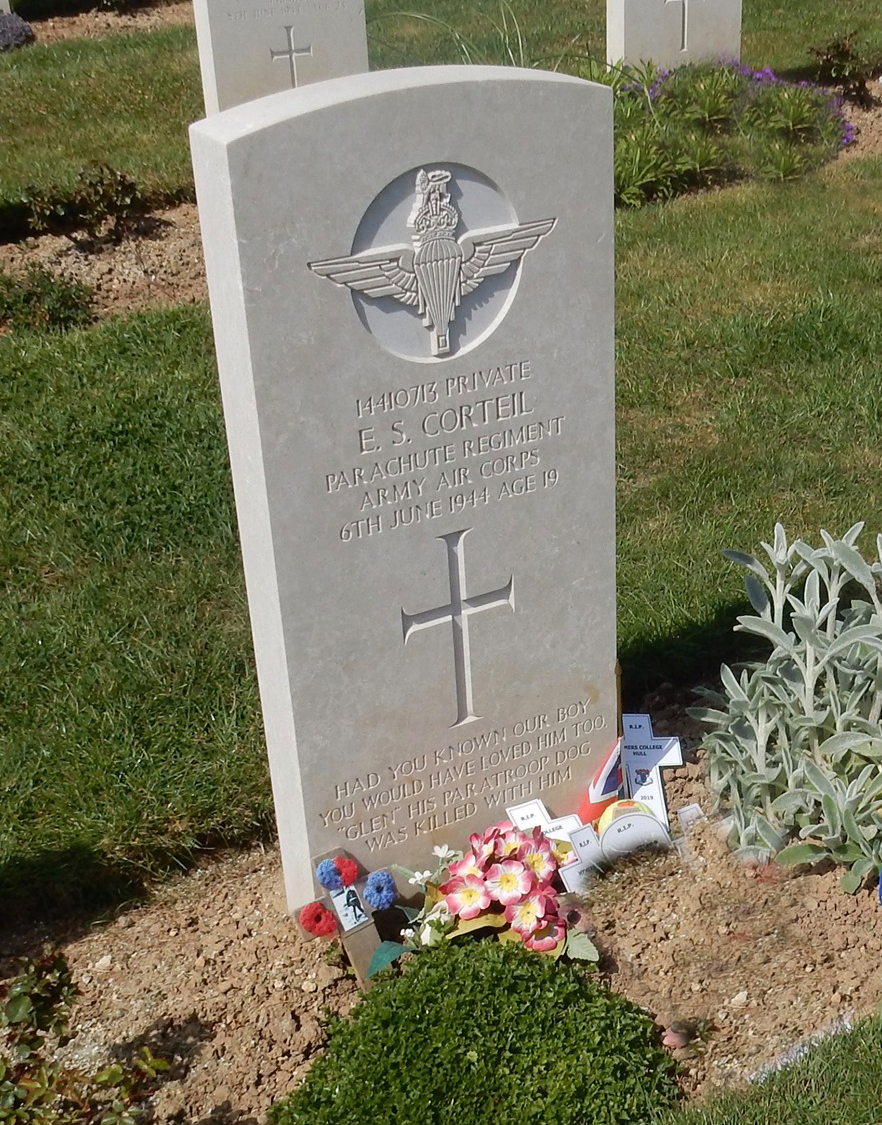 Emile Corteil: paratrooper and dog handler – Normandy