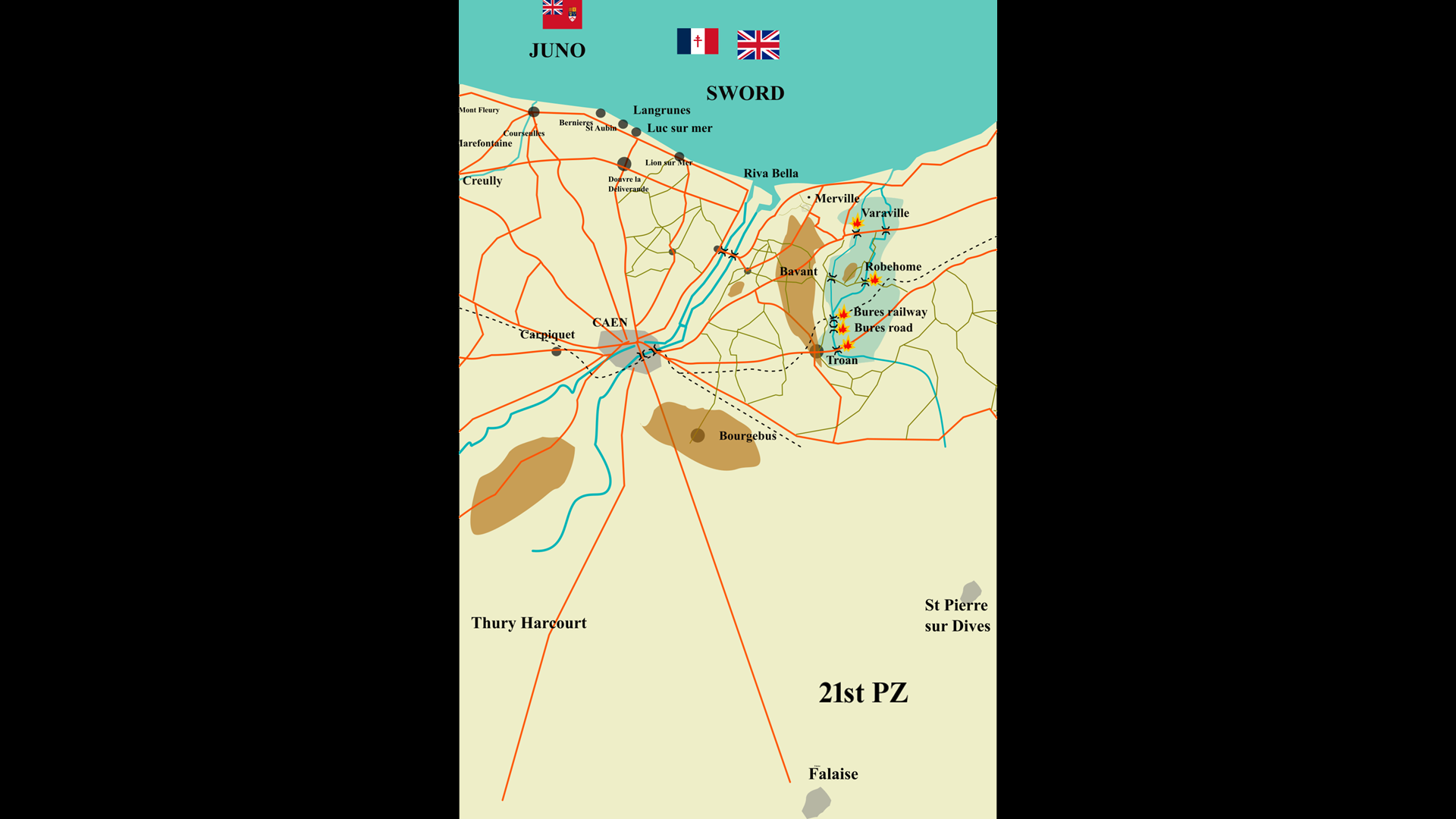 Sword beach: D-day - Normandy